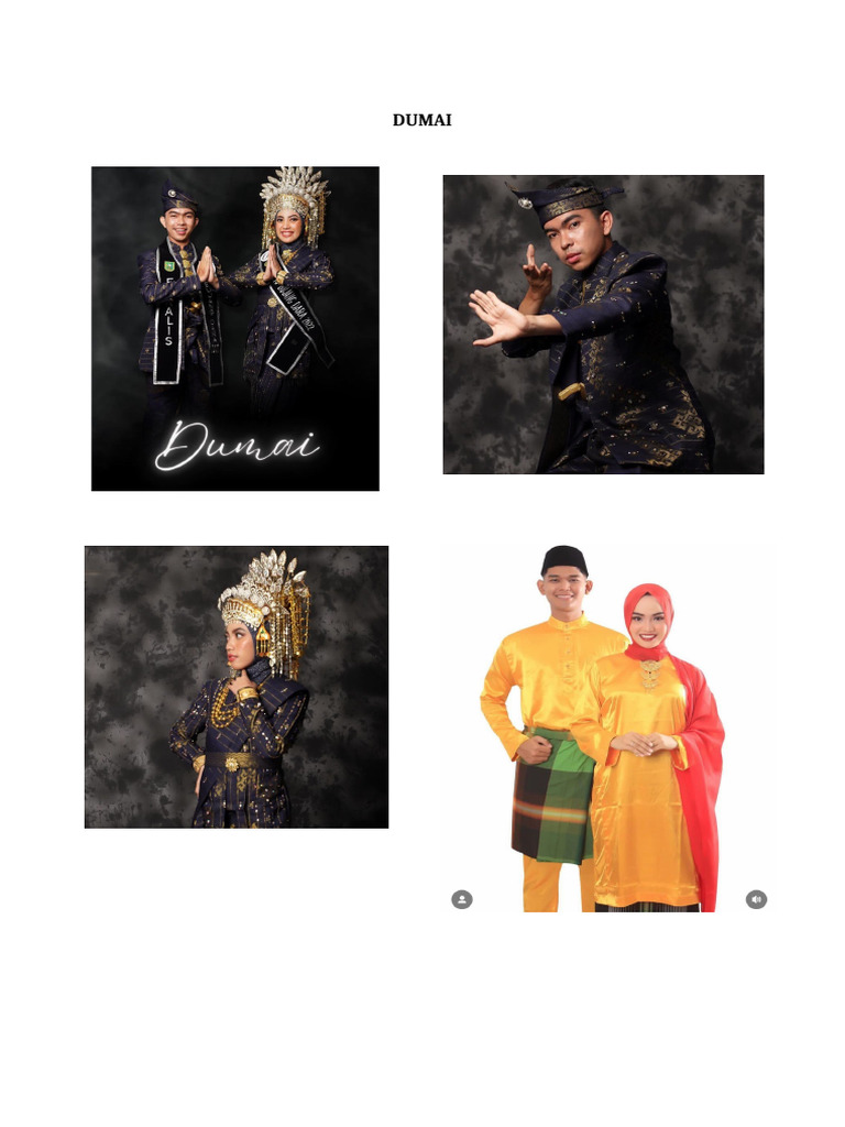 Tugas BMR Baju Dumai | PDF