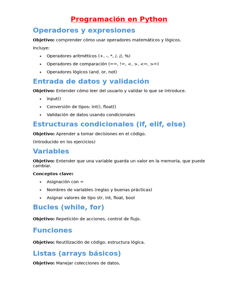 Ejercicios de programación python (3) | PDF | Python (lenguaje de programación) | Índice de masa ...