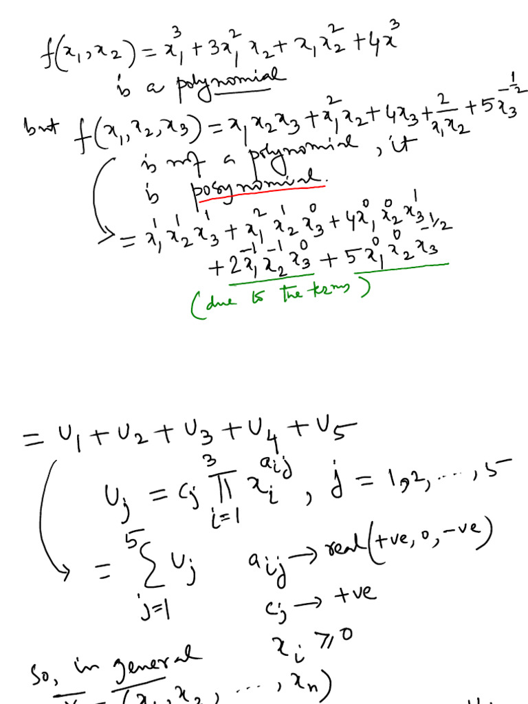 Geometric Programming1 | PDF