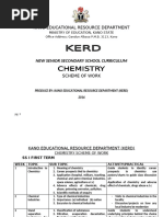 S2 New Chemistry Curriculum | PDF
