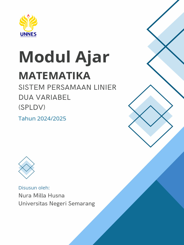 Sampul Modul Ajar | PDF