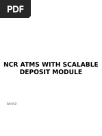 NCR SelfServ 64 - Datasheet | PDF | Automated Teller Machine | Computer Science