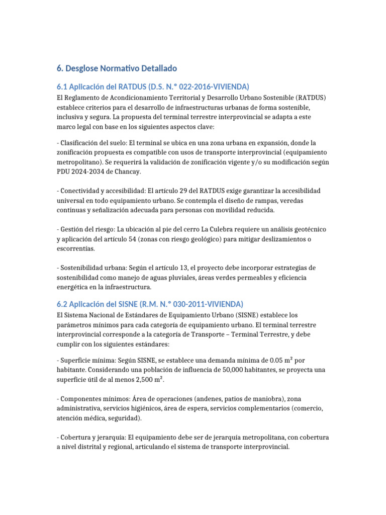 Capitulo Normativo Terminal Chancay | PDF | Transporte