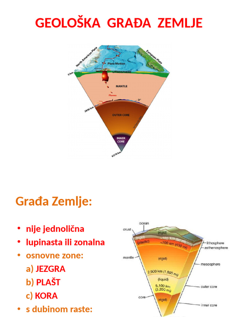 Geološka Građa Zemlje | PDF