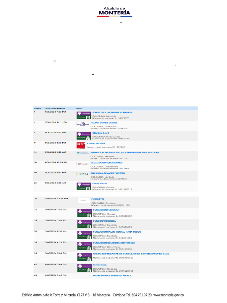 Acta de Sorteo | PDF