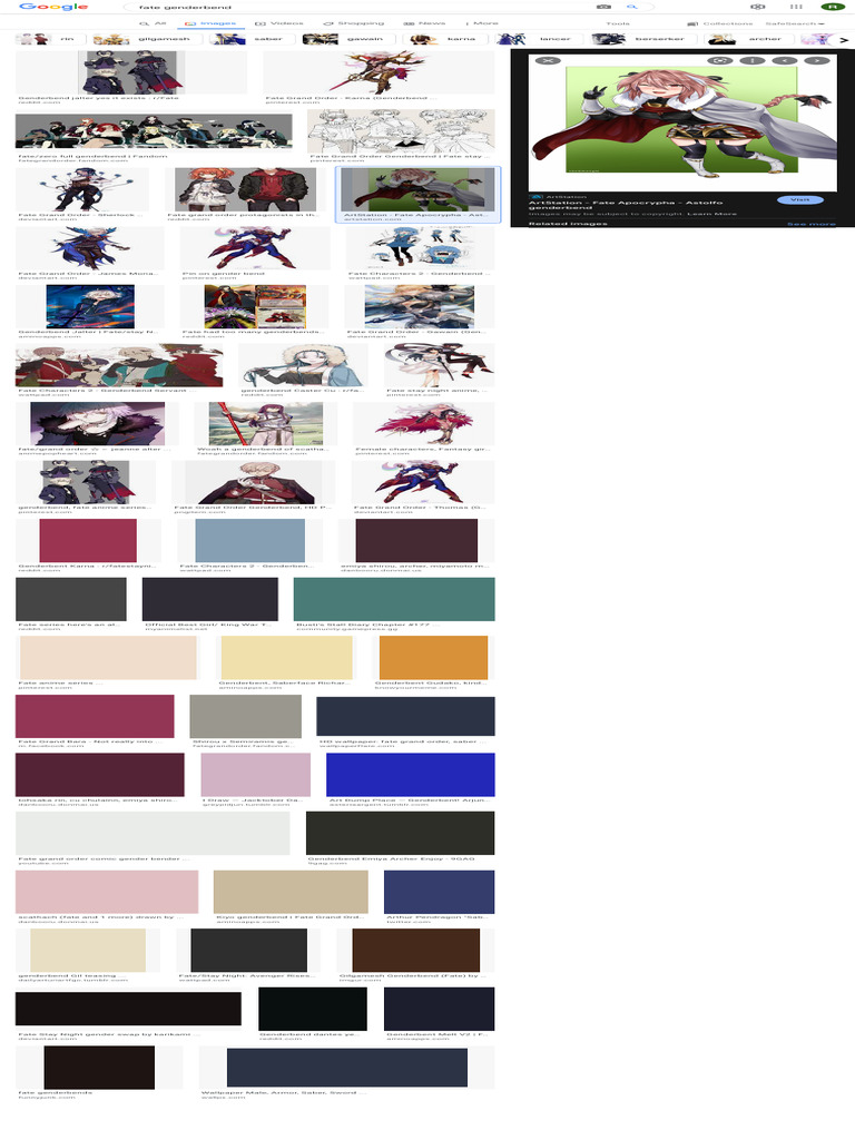 fate genderbend - Google Search | PDF