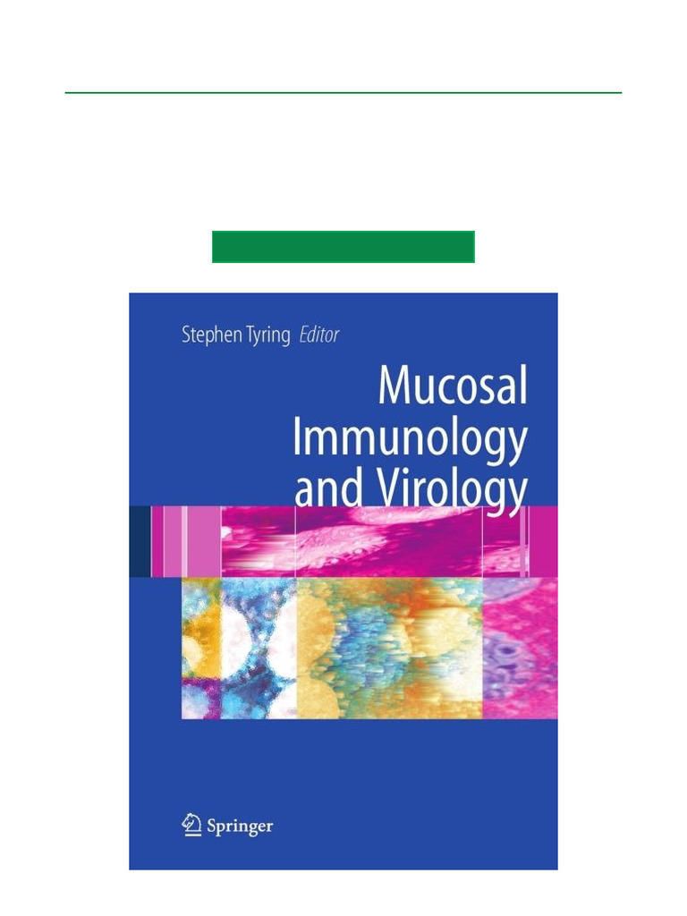 Mucosal Immunology and Virology 1st Edition Readable PDF Download | PDF ...