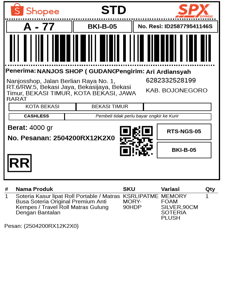 Get Return Label | PDF