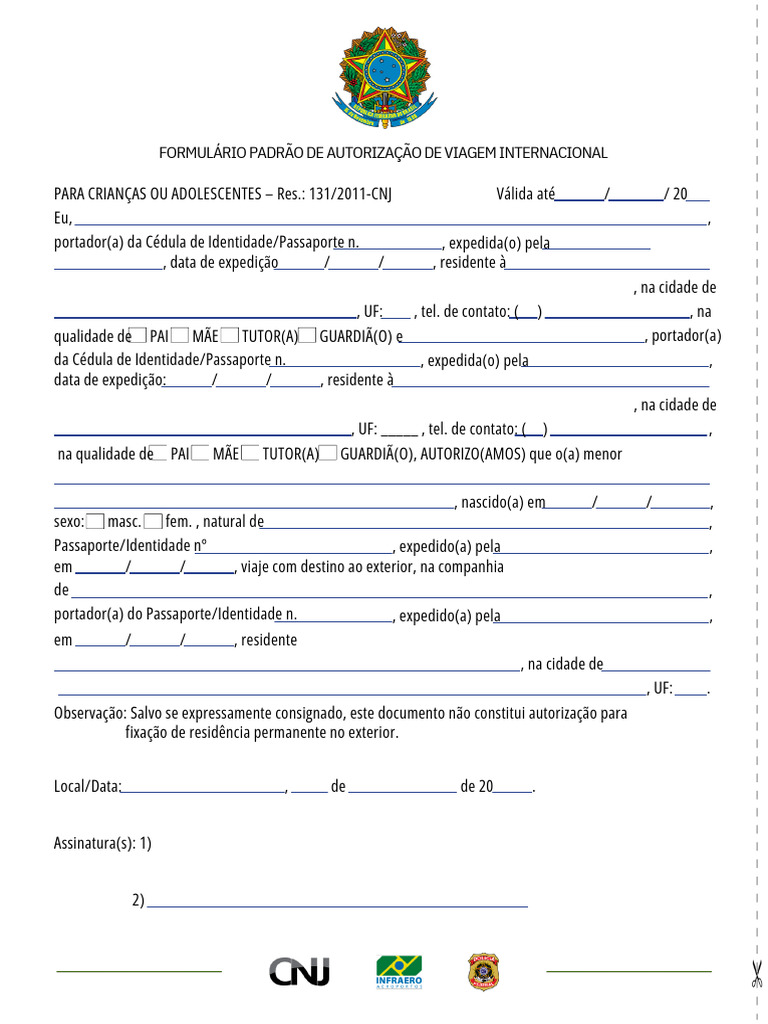 Formulario Padrao de Autorizacao de Viagem Internacional 2024-04-05.PDF 20250128 100503 0000 ...