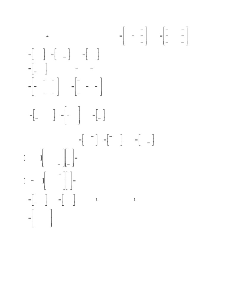 Matrix Product Worksheet | PDF