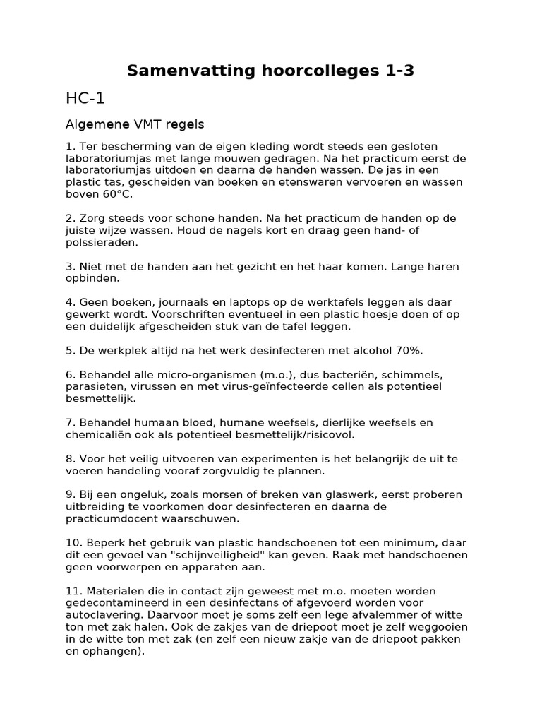 LEV Samenvatting | PDF