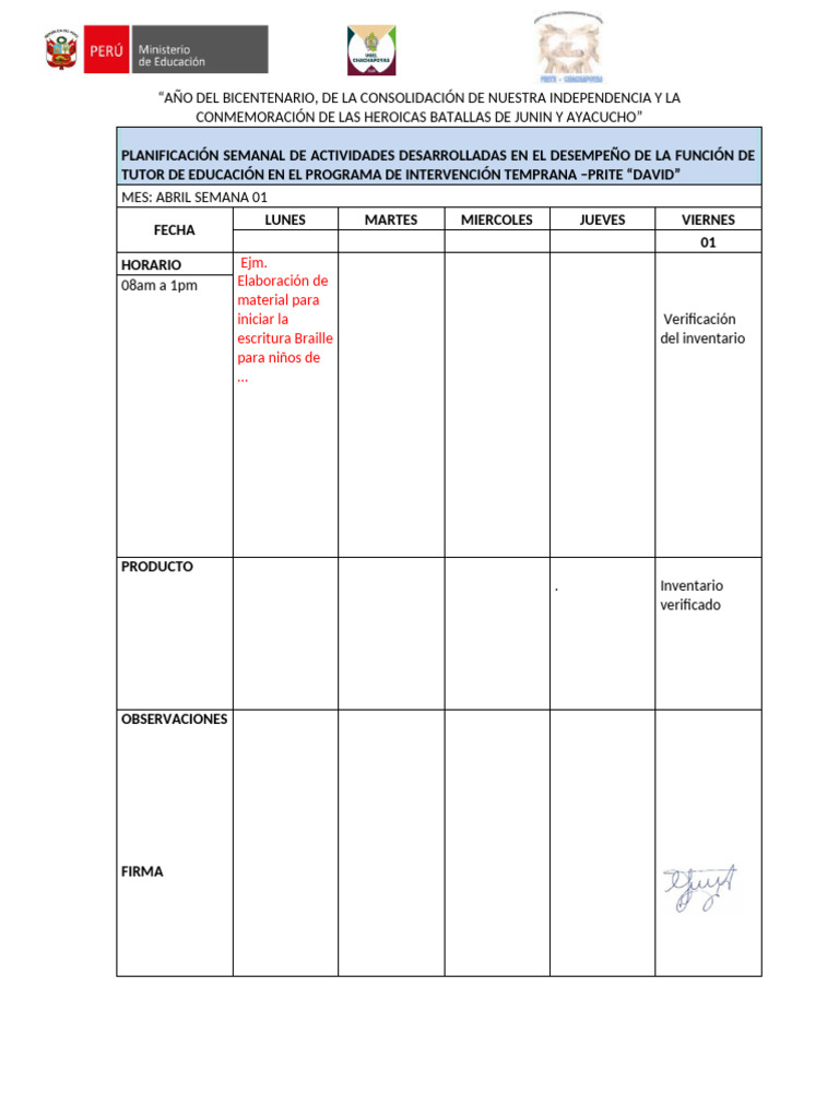 Mayo 2022 Programador Semanal | PDF