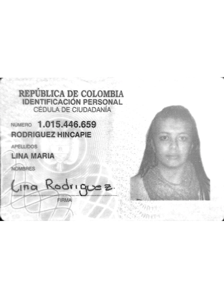 Lina Maria Rodríguez Hincapié CC 1015446659 | PDF