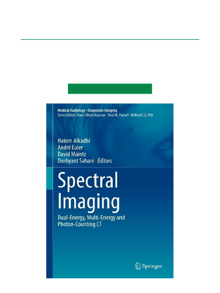 Spectral Imaging in CT Technology | PDF | Ct Scan | Attenuation