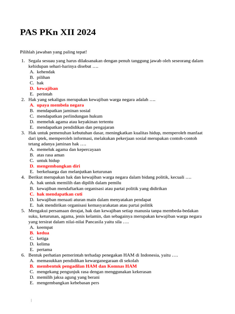 PAS PKn XII 2024 | PDF
