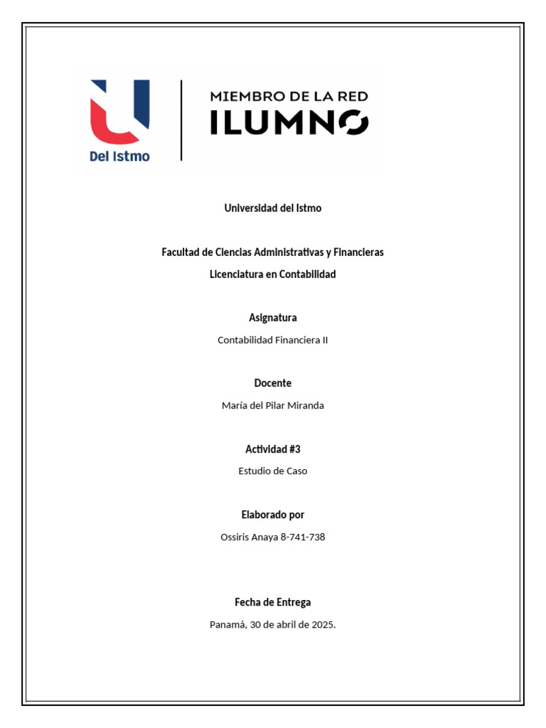 Act. 3 Contab. Financiera 2 | PDF | Yen japonés | Tipo de cambio