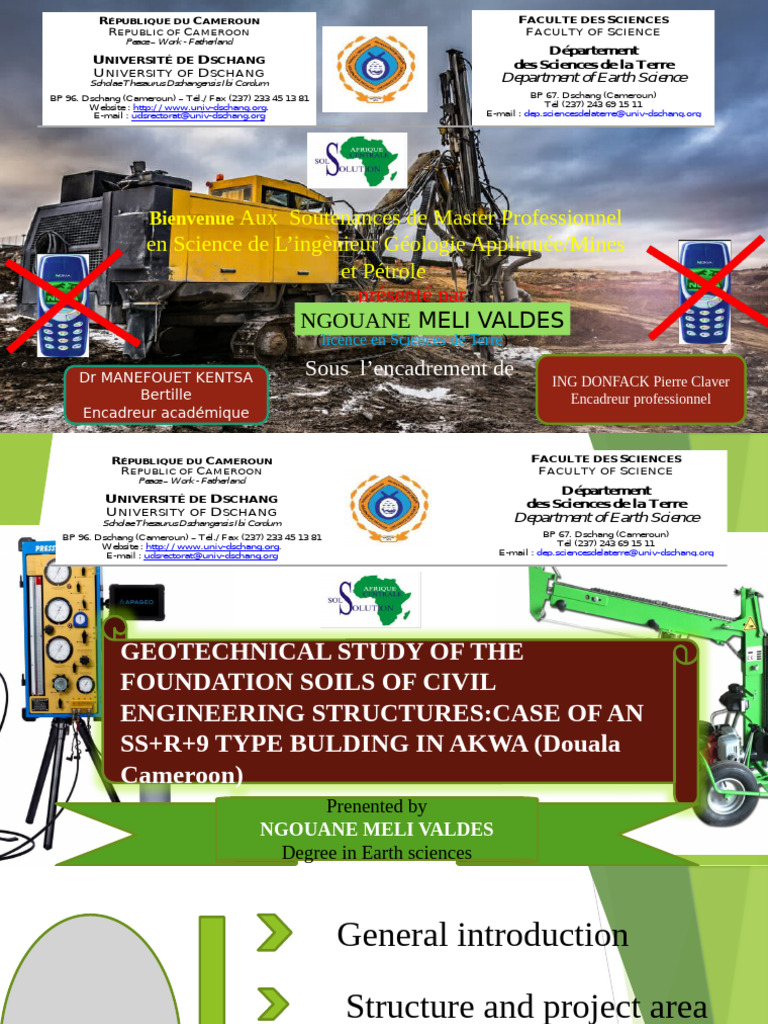 Nouveau Présentation PowerPoint VALDES | PDF | Fondation (construction) | Génie géotechnique