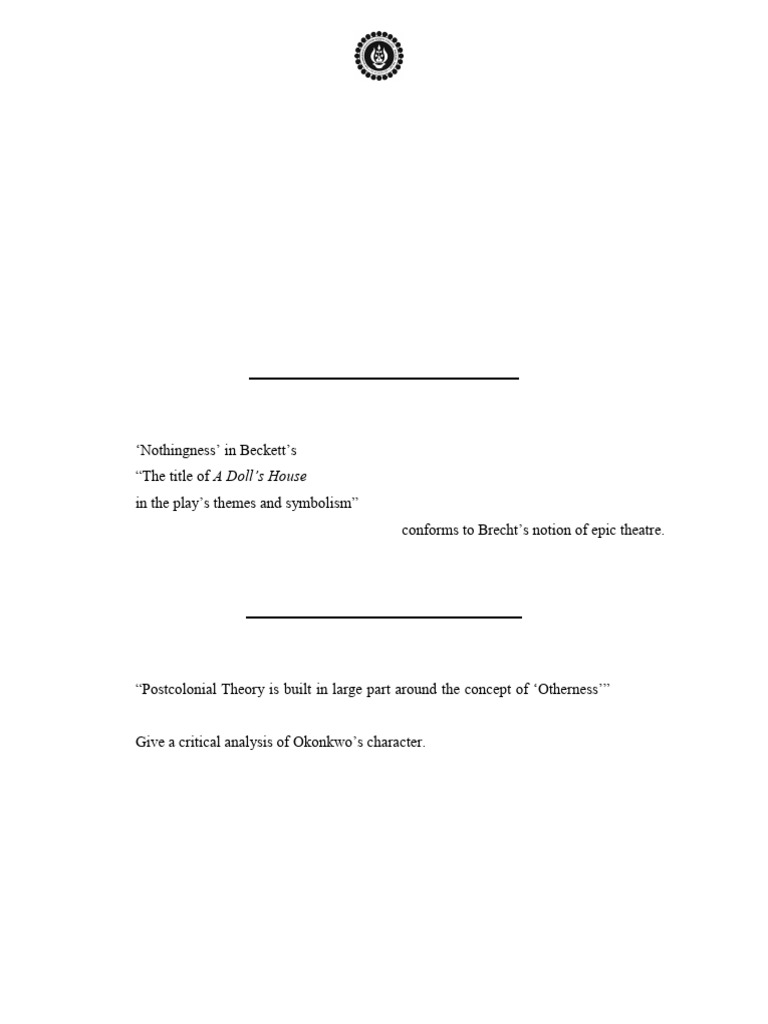 UG Semester VI Tutorial Topics 2025 | PDF