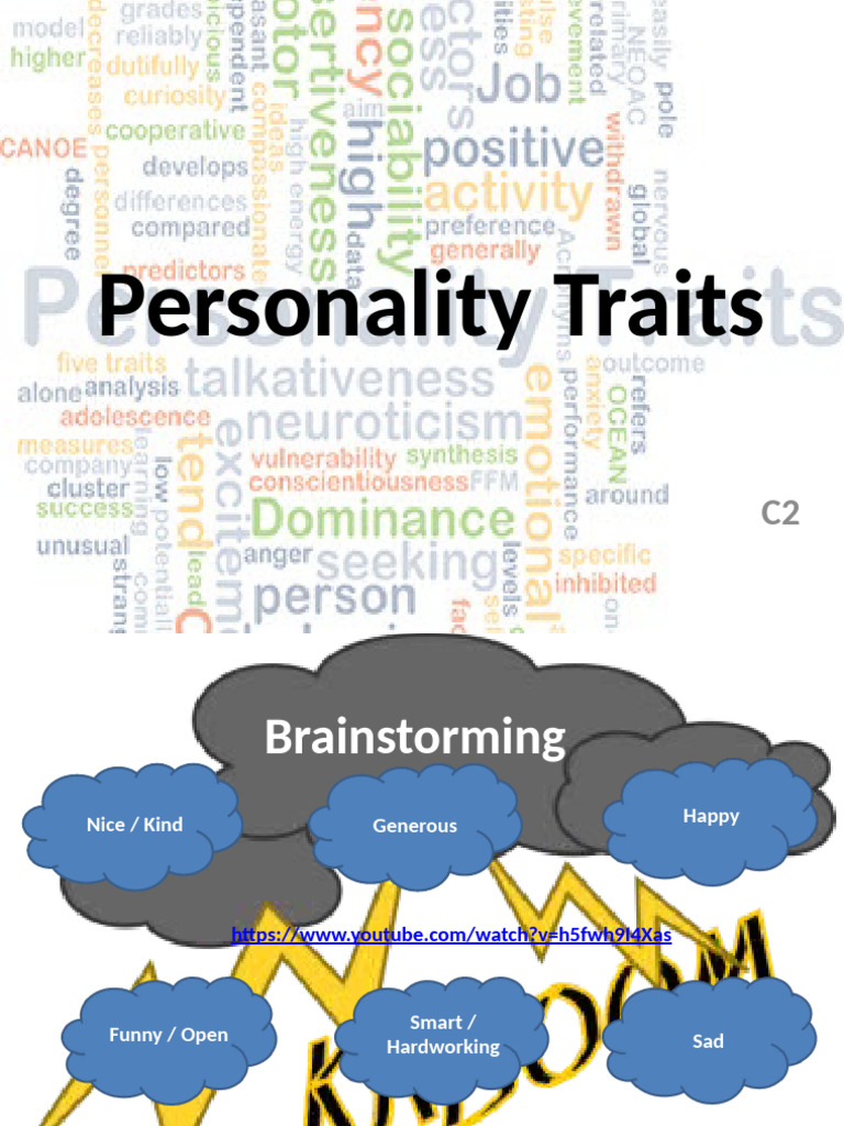 C2 Personality Traits First Day Lesson | PDF | Semantic Units ...
