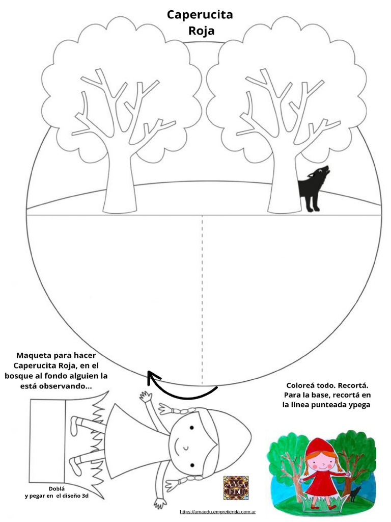 ALICIA ABATILLI. Caperucita Roja... de Acá Nomás | PDF