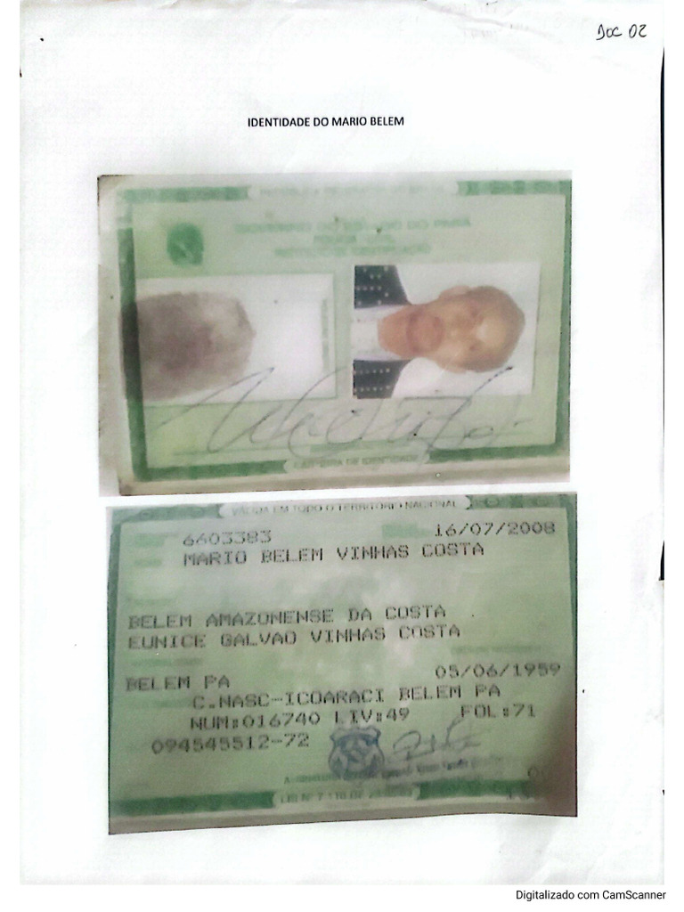 Documentos Testemunhas | PDF
