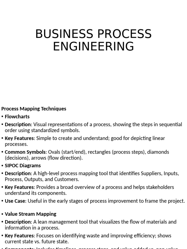 Business Process Engineering | PDF | Performance Indicator | Business Process