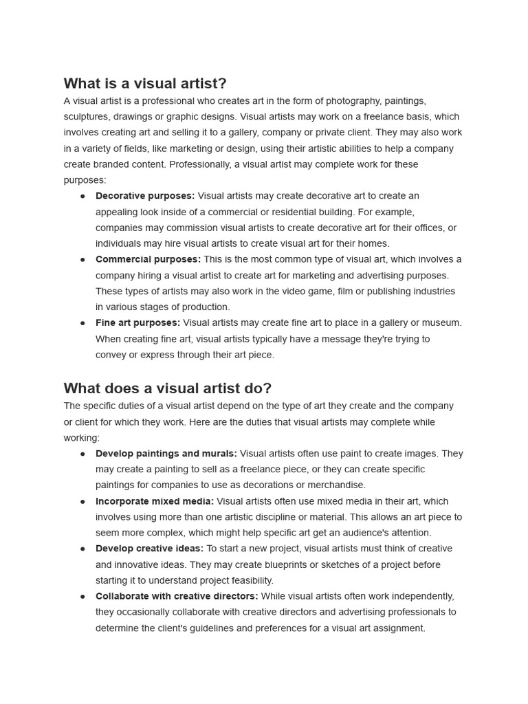 Understanding Visual Artists | PDF | Fine Art | Paintings