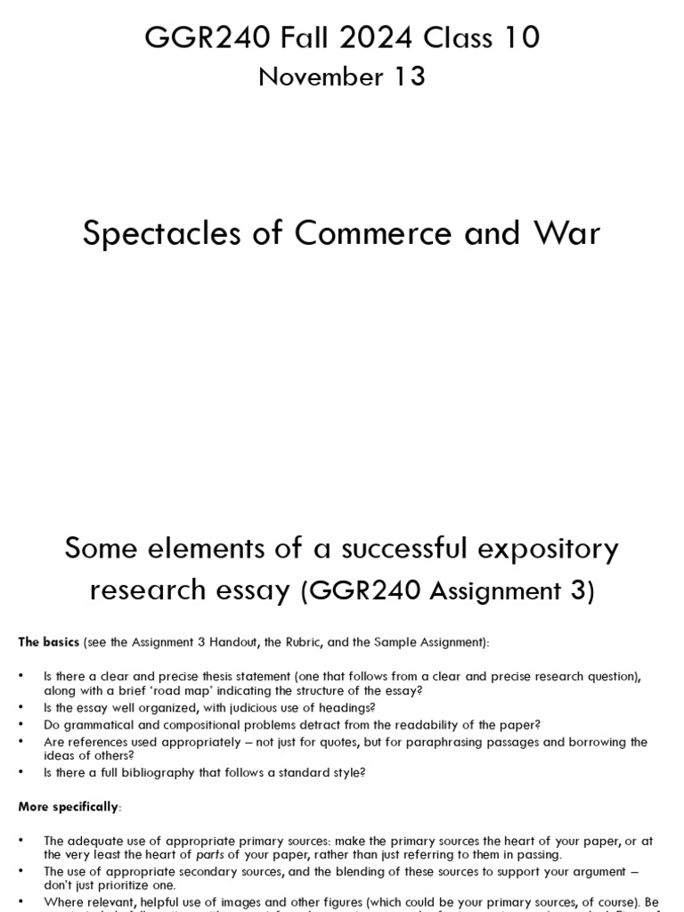 GGR 240 - 2024 Fall - Class 10 Slides | PDF