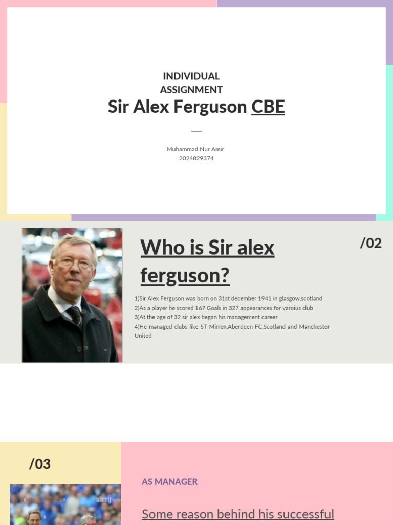 Sir Alex Ferguson Preseent | PDF | Association Football | Premier League