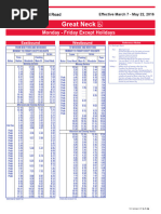 MTA Schedules | PDF | Long Island Rail Road | Metro North Railroad