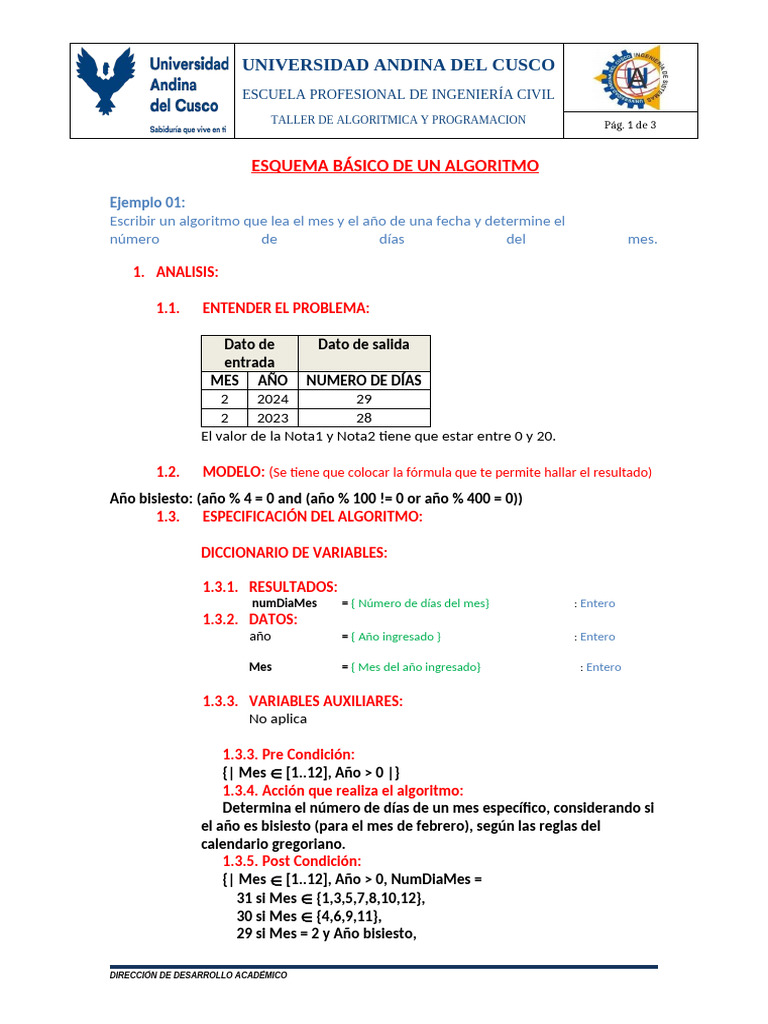 Ejemplo 3 | PDF | Algoritmos | Programación de computadoras