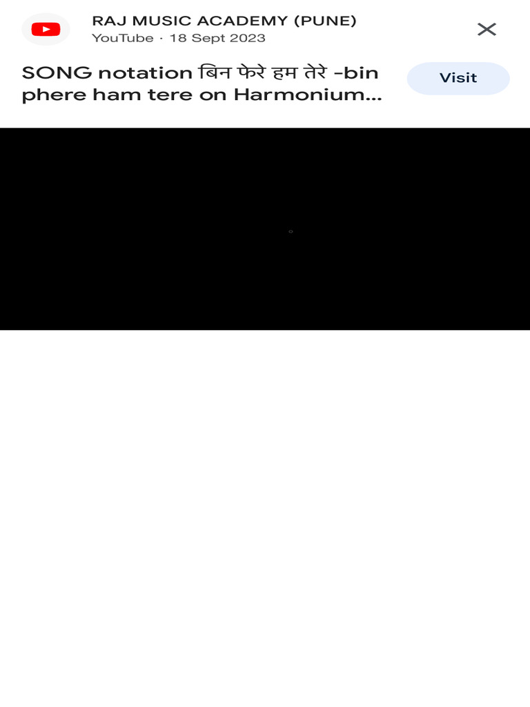 Bin Phere Hum Tere Ke Harmonium Notes in Hindi - Google Search | PDF