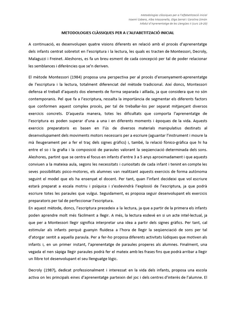 Resum Final Metodologies | PDF