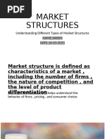 Market Structures - Notes For Economics Students | PDF