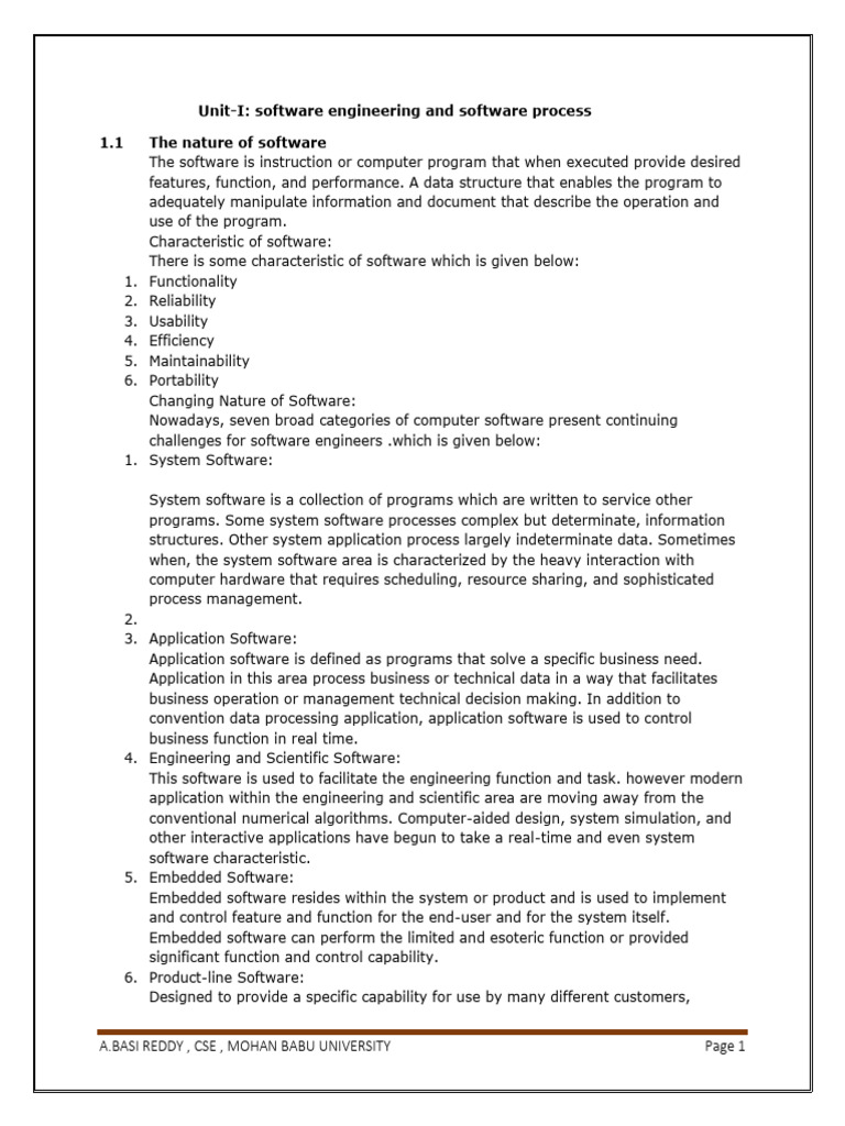 SE COURSE METERIAL | PDF | Agile Software Development | Software ...