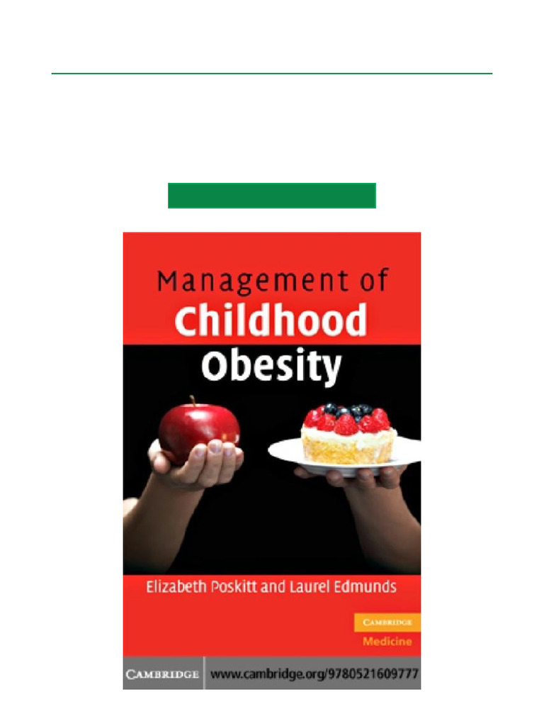 Management of Childhood Obesity - 1st Edition Scribd Full Download ...