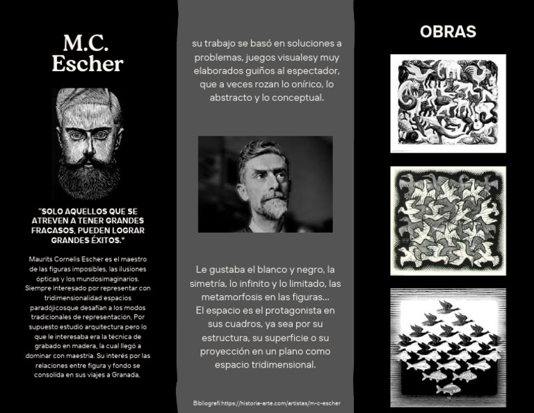 Escher: Maestro de la Ilusión Óptica | PDF