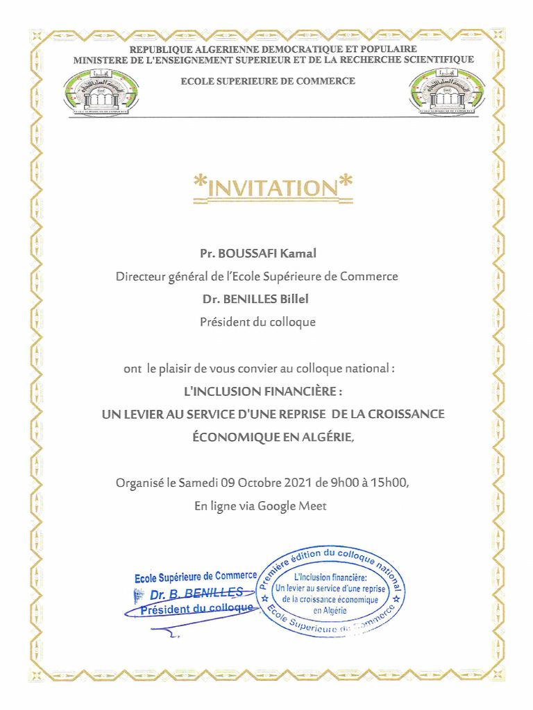 02. Programme + Invitation Colloque ESC 2021 | PDF