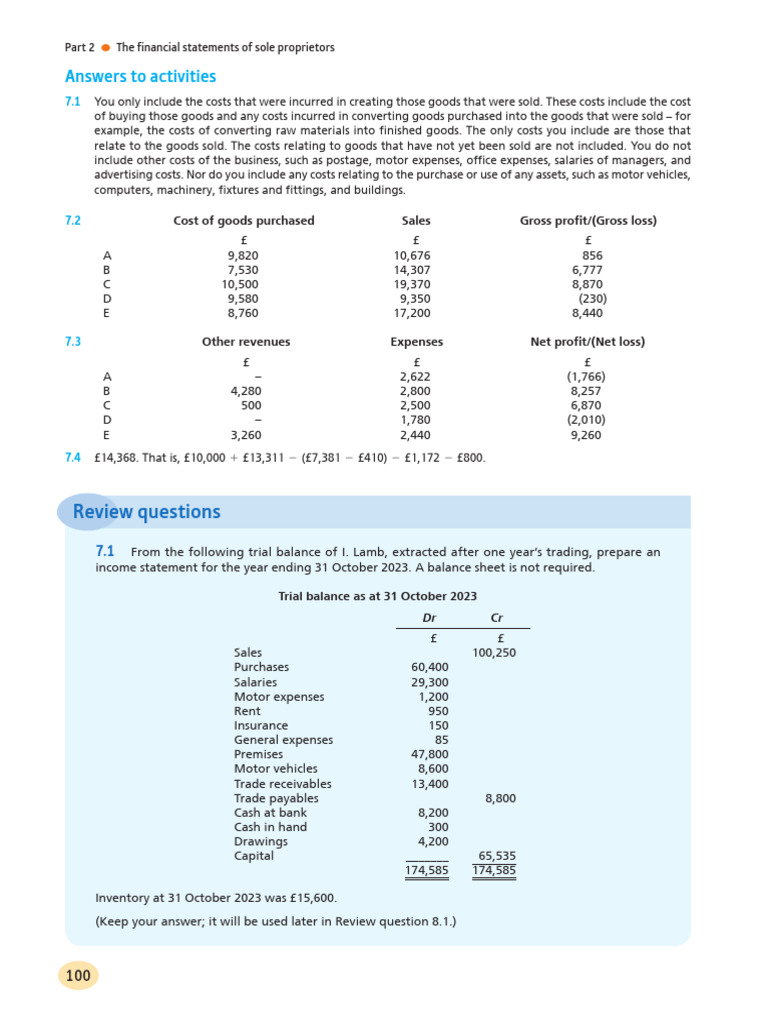 Frank Wood Accounting-Questions | PDF | Interest | Bad Debt