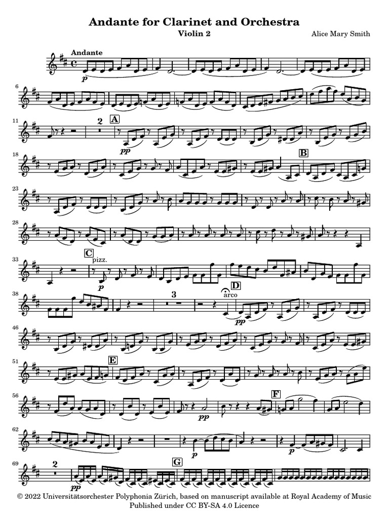 Violin 2 | PDF