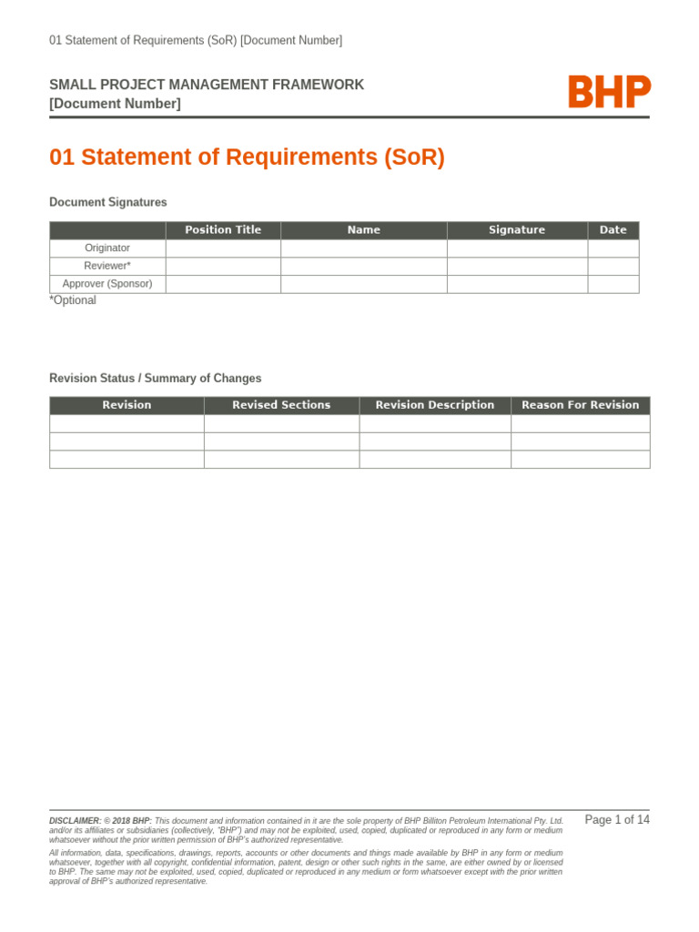 01 - Statement - of - Requirements - 1184688 - GRM Fixed Plant Asset ...