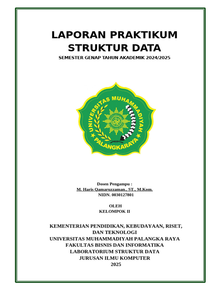 Laporan Praktikum Stack | PDF
