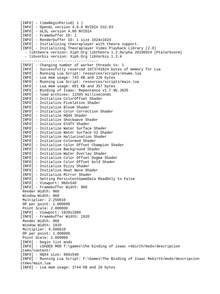 Log | PDF | Shader | Computing