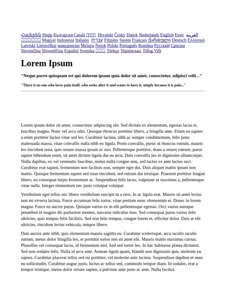 Lorem Ipsum: "Neque Porro Quisquam Est Qui Dolorem Ipsum Quia Dolor Sit Amet, Consectetur ...