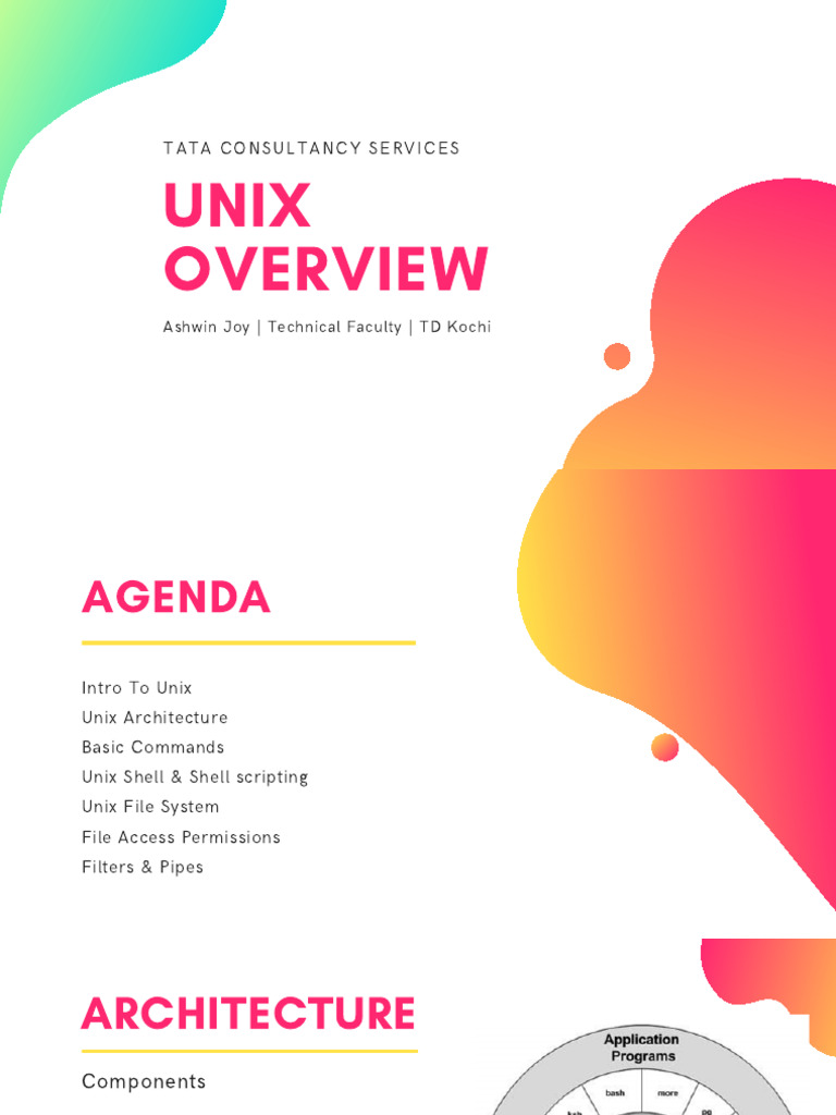 Unix Overview PPT - Updated | PDF | Computer File | Filename