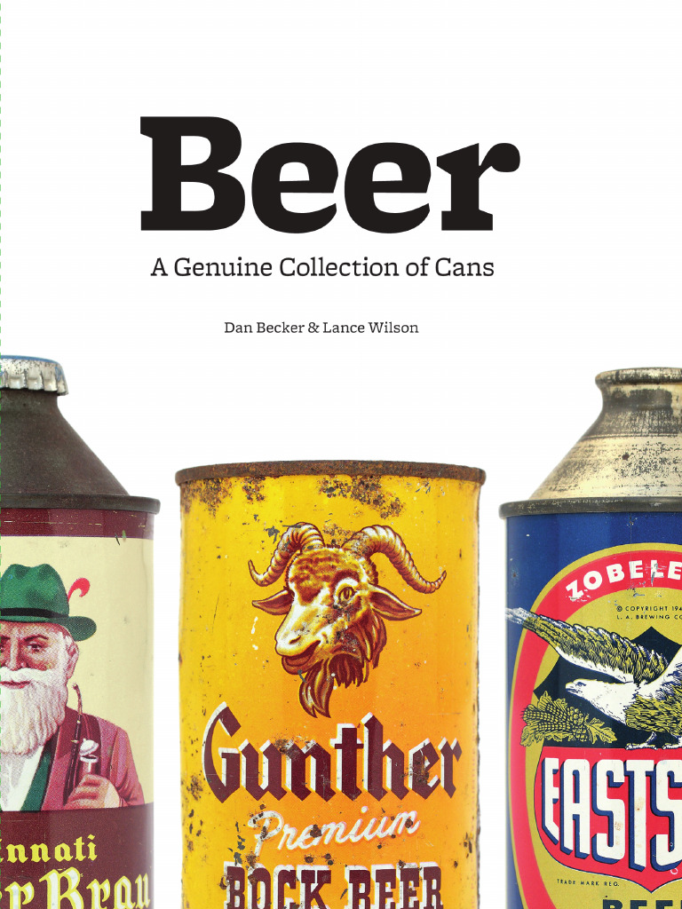 Beer - A Genuine Collection of Cans | PDF | Brewery | Beer