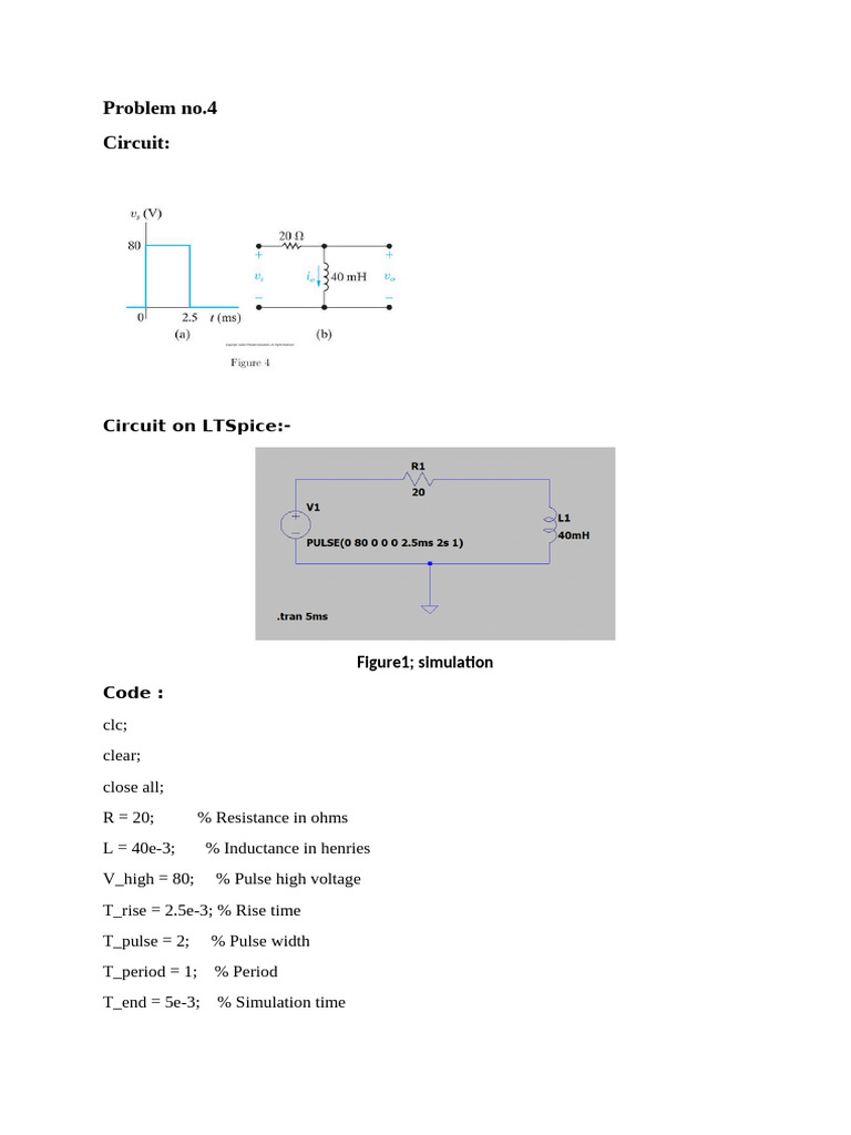 Ltspice Simulation | PDF