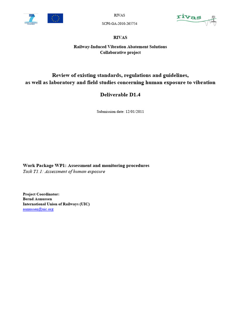 D1_4 assesment_human_response | PDF | Noise