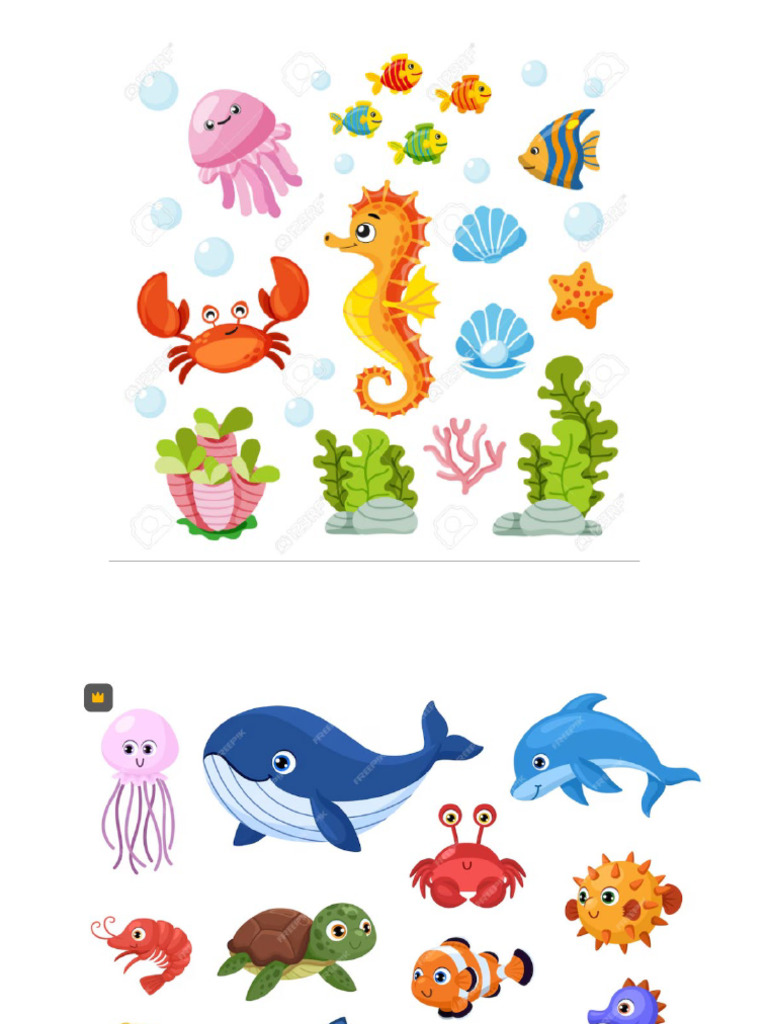 Animales Del Mar | PDF