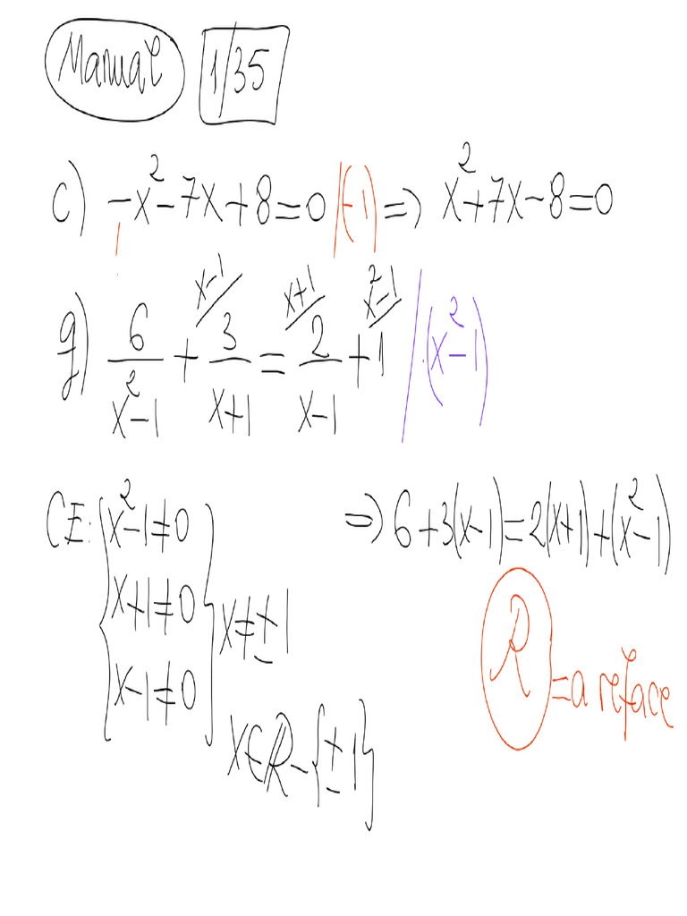 Semnul Radacinilor, Formarea Ecuatiei de Gradul 2 (Cu Ajutorul ...